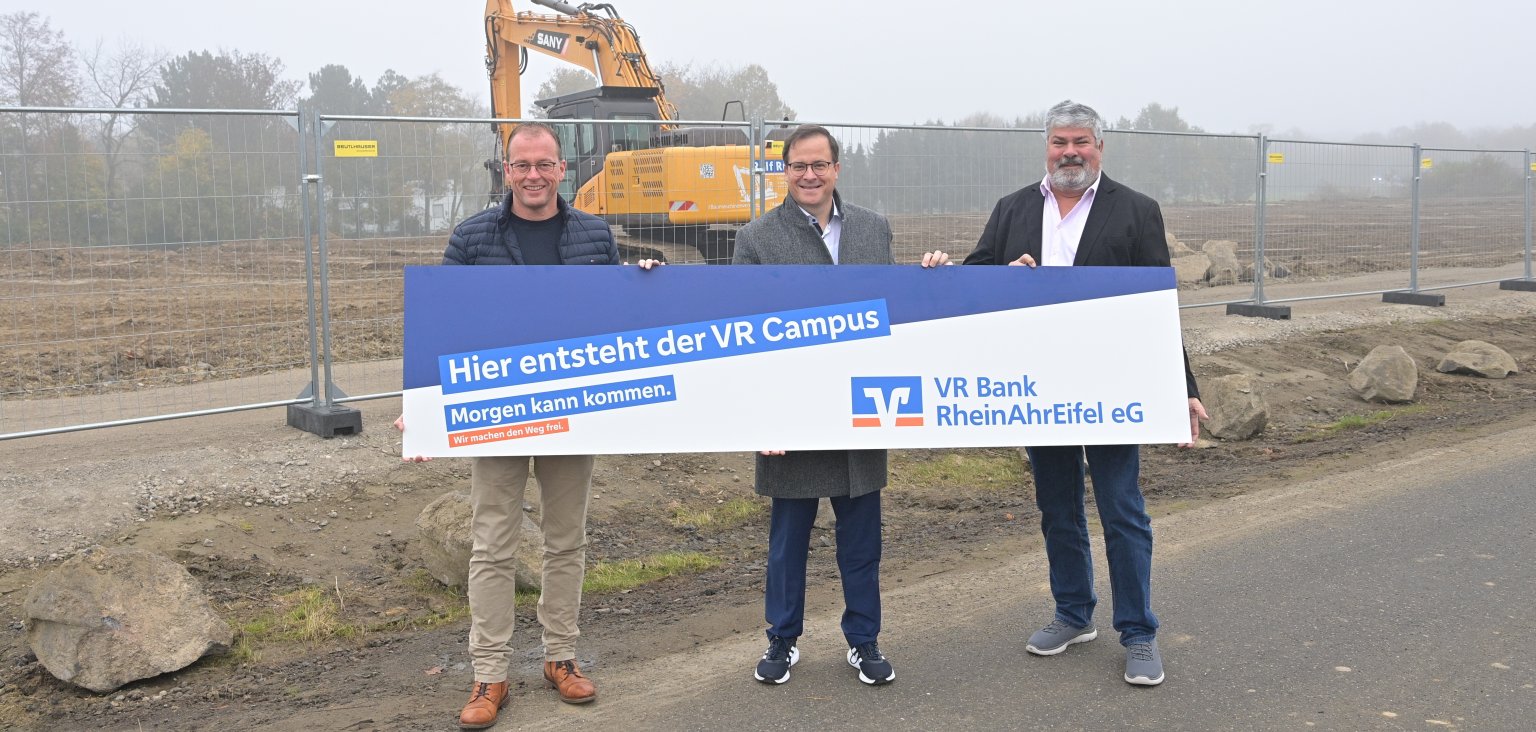 VR Bank RheinAhrEifel eG baut neues Verwaltungsgebäude im Gewerbegebiet ...
