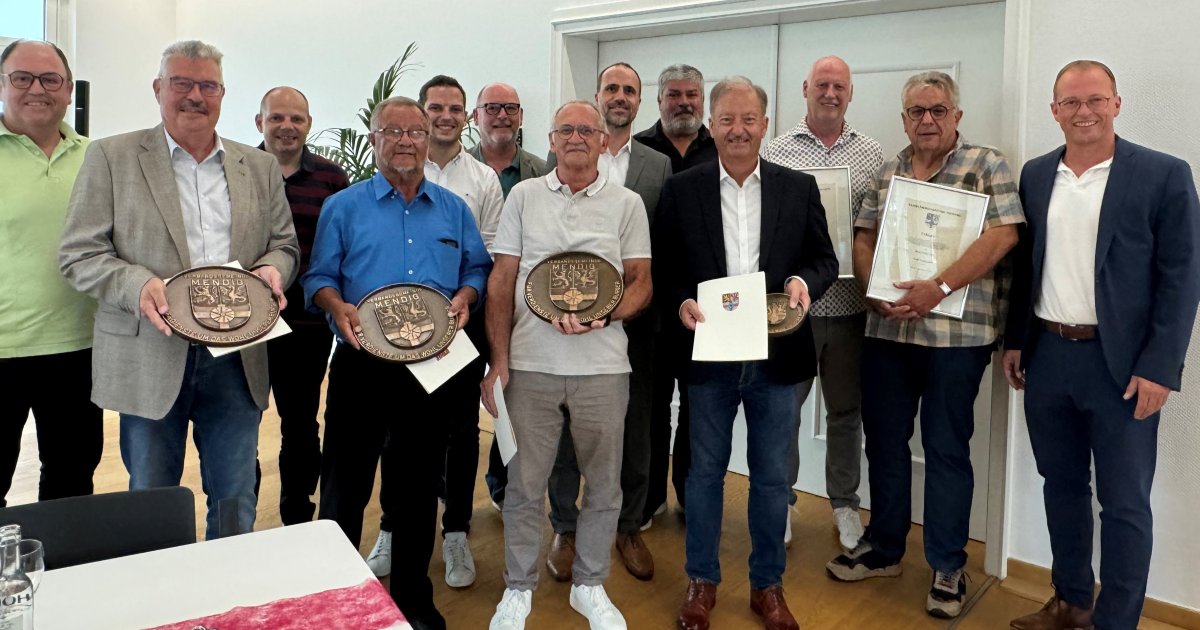 Politische Urgesteine geehrt und verabschiedet | Verbandsgemeinde Mendig